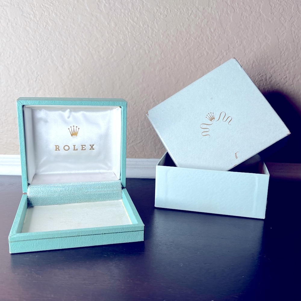 1950’s Rolex Original Vintage 1950's Aqua Watch Box W… - Gem